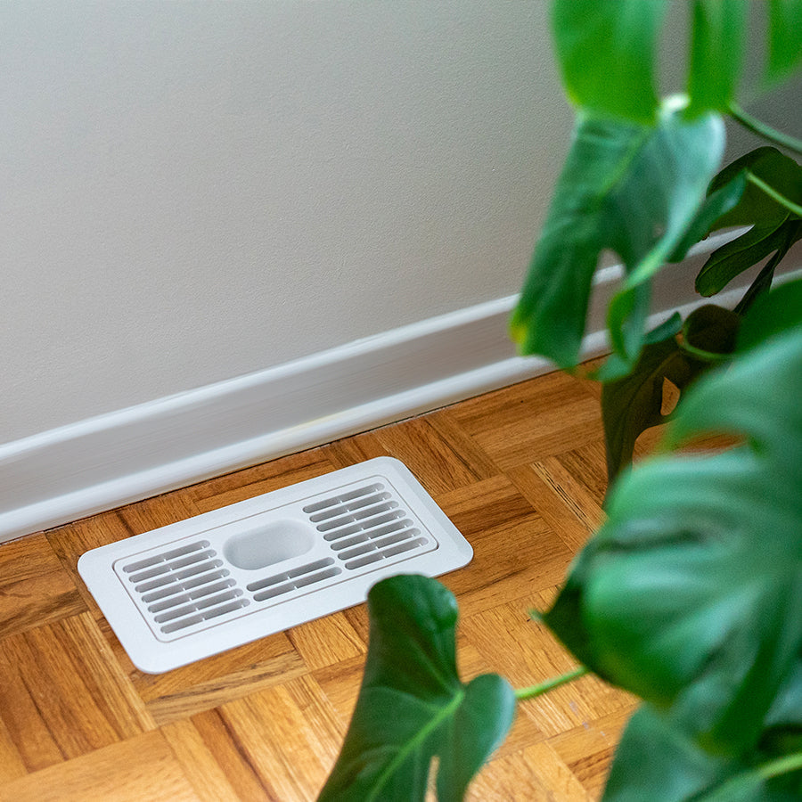 Floor Register with Built-In Humidifier & Dust Filter – EverVent